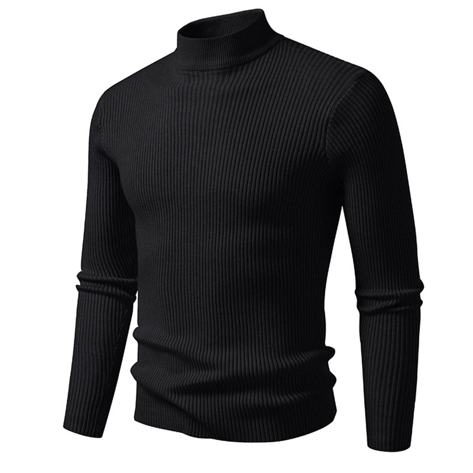 Click here for Liaqionyy Mens Sweater Turtleneck Pullover Tops Kn... prices
