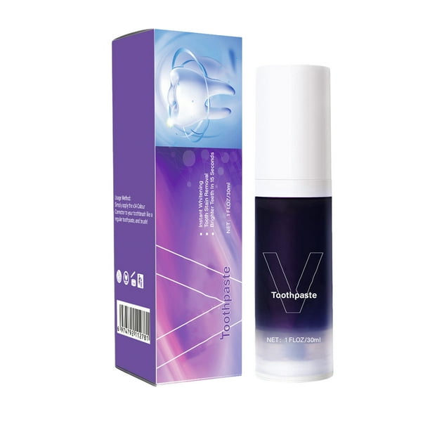 Toothpaste Teeth Whitening Toothpaste Purple Toothpaste Smoked Teeth ...