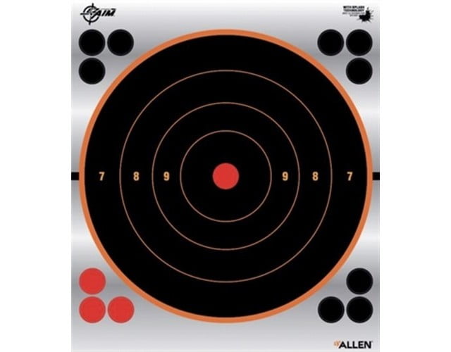 EZ Aim 9" Reflective Bullseye Target By Allen Company, 6-Pack - Walmart.com