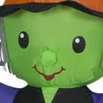 Airblown Inflatables 4FT Tall Halloween Inflatable Cute Witch - Walmart.com