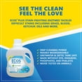 ECOS Plant Powered Liquid Laundry Detergent with Stain-Fighting Enzymes, Free & Clear, 120 Loads ...