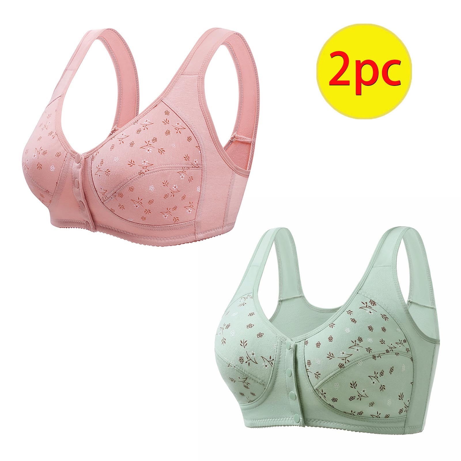 Click here for Pisexur 2 Pack Womens Bras High Impact Sports Bras... prices