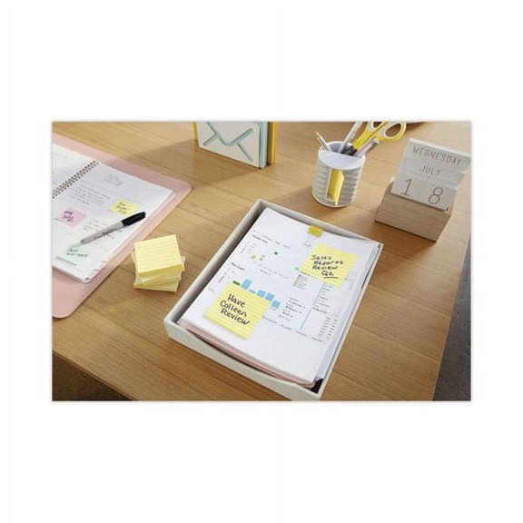 Post-it Original Pads in Canary Yellow, Cabinet Pack, 3 x 3, 90 Sheets ...