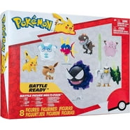 Jazwares Pokemon Battle Figure 8-Pack with Pikachu, Abra, Leafeon ...