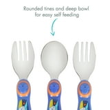 The First Years Disney Mickey Mouse Toddler Forks and Spoon Set 3 ...
