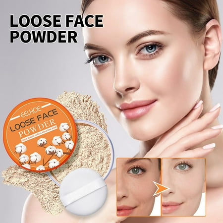 Loose Setting Powder, Extra Coverage Face Powder Makeup & Finishing ...