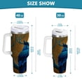 40 oz Stainless Steel Tumbler Vacuum Insulated Leak Proof Stainless ...