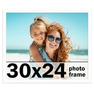 22x30 Frame Black Solid Wood Picture Frame | 0.75 Inch Moulding Width ...