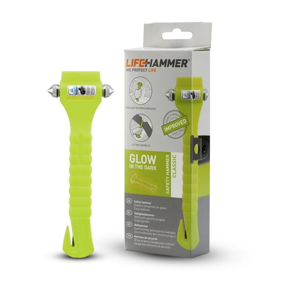 Lifehammer Plus Safety Hammer - 2 Pack Emergency Auto Escape Tool with ...