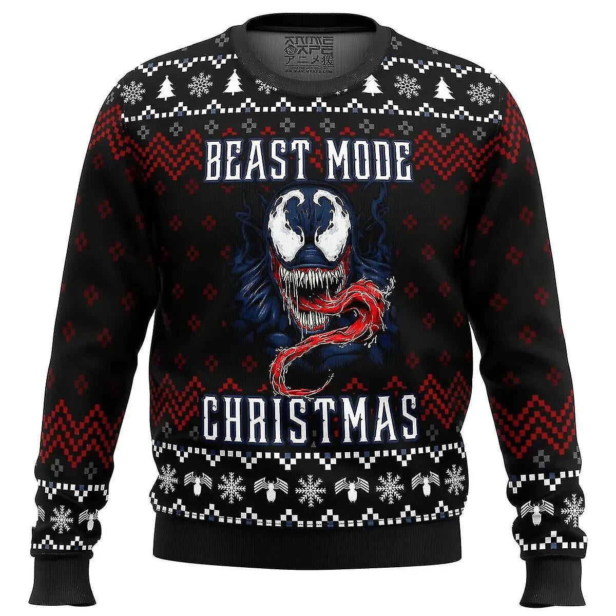 Click here for Yalin Xu Venom Beast Mode Christmas Ugly Christmas... prices