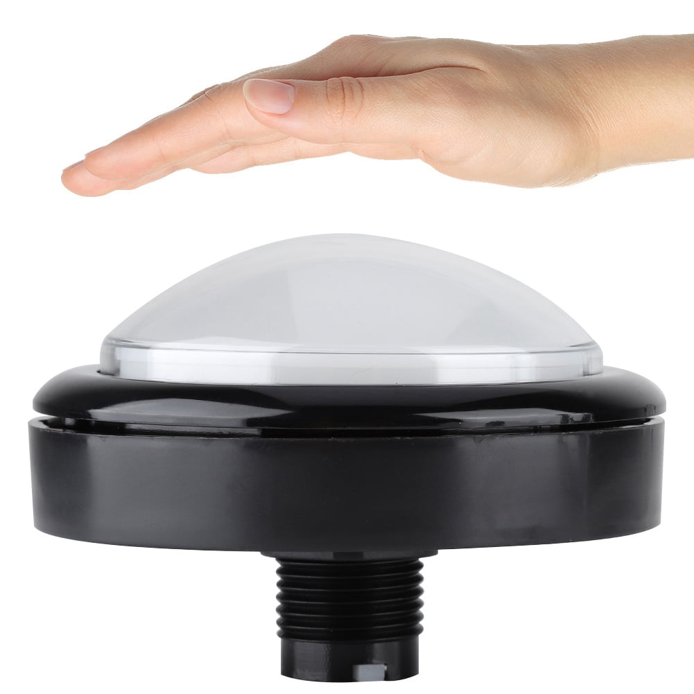 Botón de lámpara de luz LED de 100 mm, botones pulsadores grandes y ...