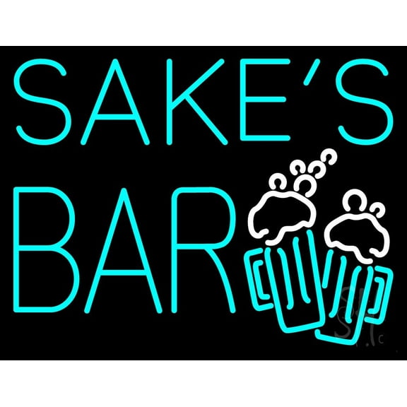 Bar Frame Animated LED Neon Sign 13 x 24 - inches, Clear Edge Cut ...