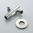 Solenoid Valve Stainless Steel Toilet Large Flow Angle Valve Household ...