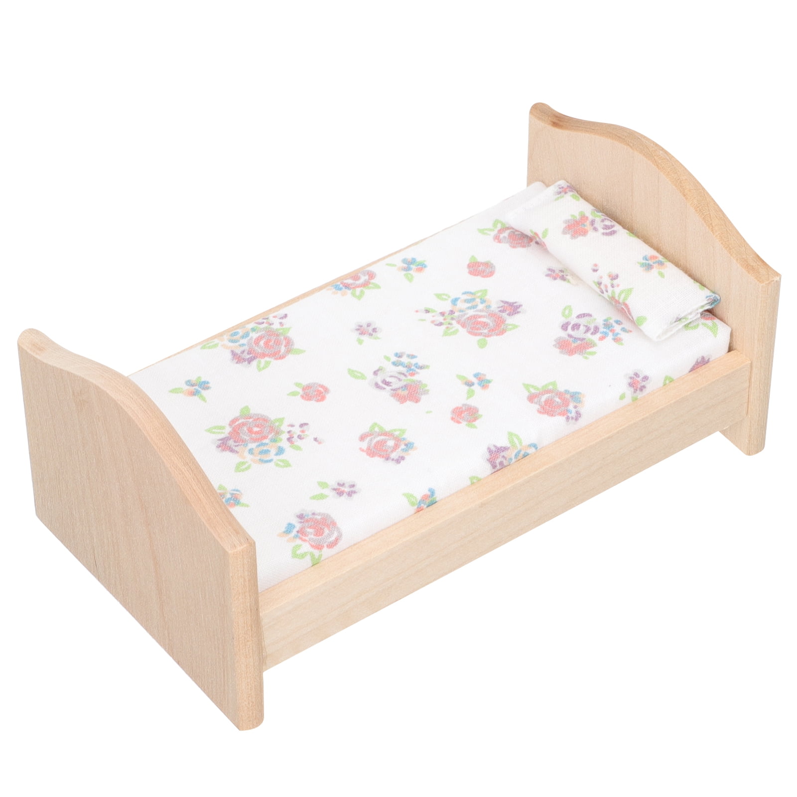 Click here for Hcyz Mini House Furniture Wooden Mini Bed Miniatur... prices