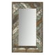 Brogan Distressed Wood Slat Wall Mirror Multi-Colored 43" x 26" by ...