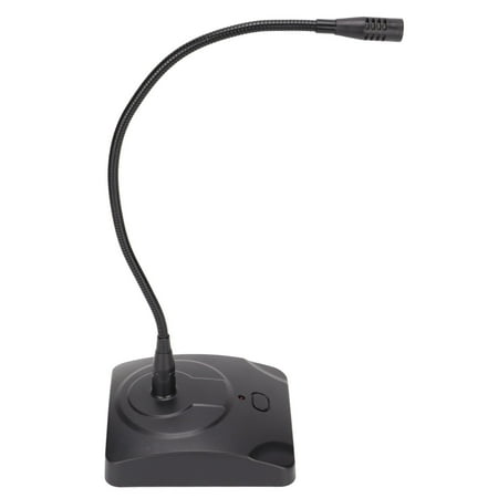 Meeting Microphone, Gooseneck Wired Microphone Omnidirectional ABS Base ...