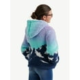 Justice Girls Full Zip Plush Jacket, Sizes XS-XL - Walmart.com