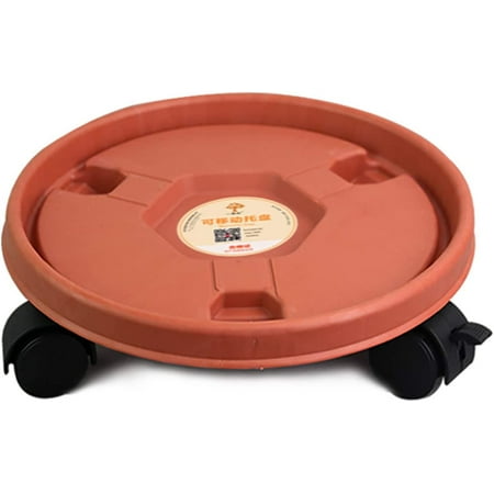 Plant Pallet Caddy, Plant Pot Move Potted Plant Stand with Wheels ...