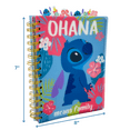 Disney Stitch Journal Spiral Notebook Lilo and Stitch Ohana with Tabs ...