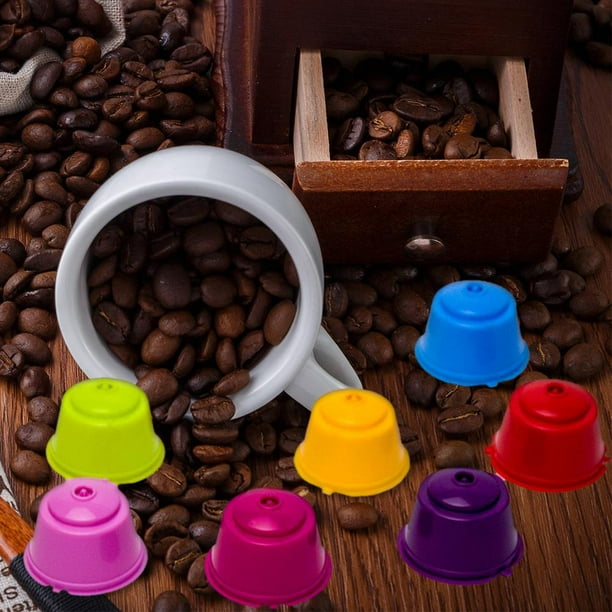 Peggybuy 7pcs Coffee Capsules for Nescafe Dolce Gusto Reusable Coffee ...
