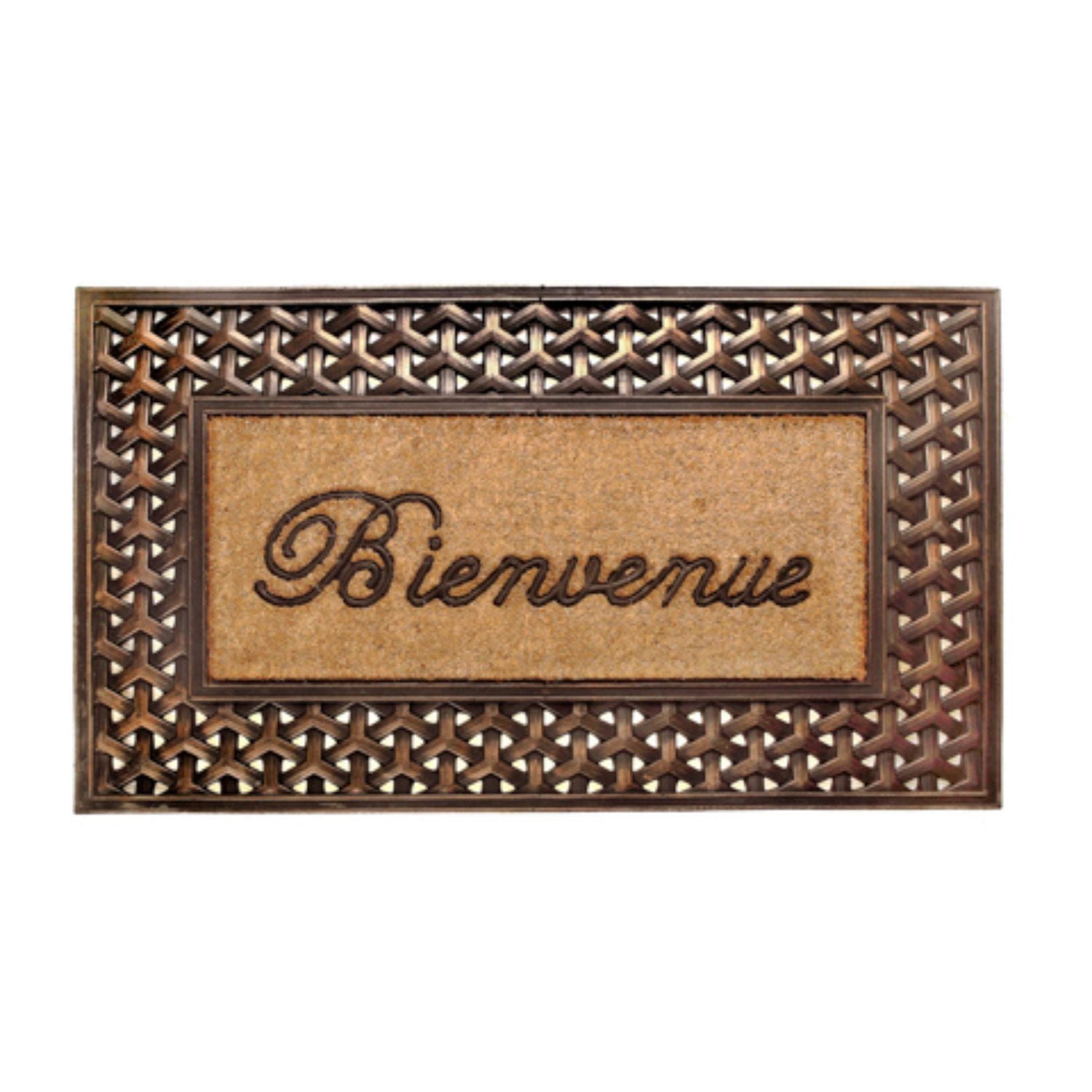 Click here for Ih Casadécor Bienvenue Rubber And Coir Brush Door... prices