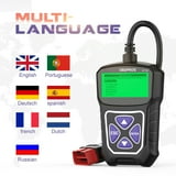 OBDPROG MT100 OBD2 Scanner Code Reader EOBD Scanner Car Check Engine ...
