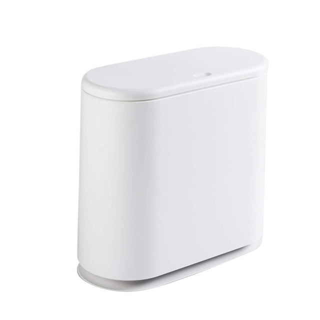 Decodeary Pressing Plastic Waste Bins Household Lid Bathroom Lid ...