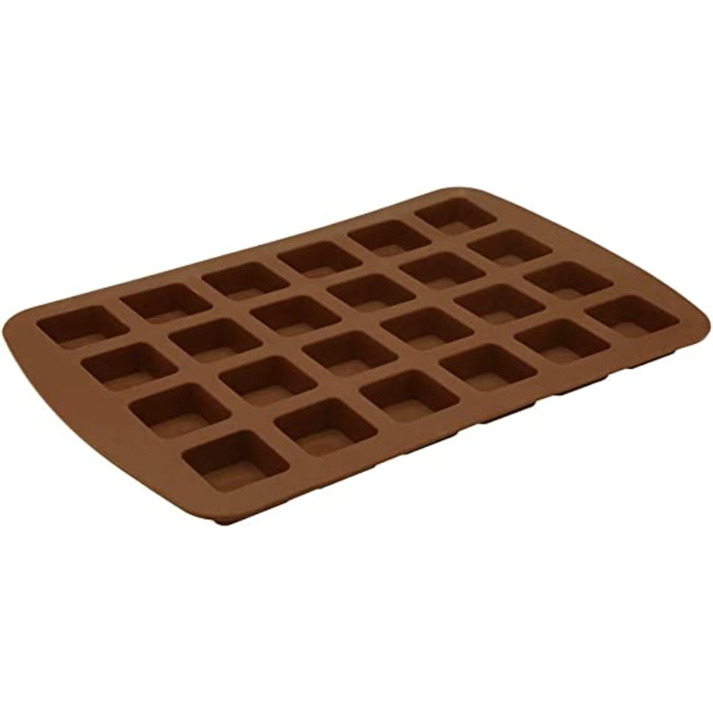 FNNMNNR 2PC Baking Cake Silicone Squares Make Bakeware Chocolate 24 ...