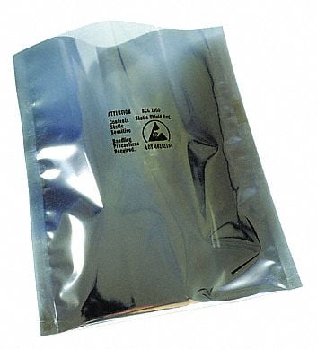 Scs Static Shielding Bag,4",6",Open,PK100 15046 - Walmart.com