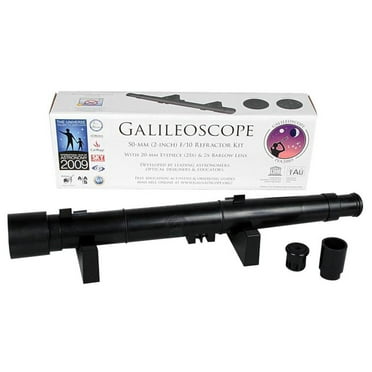 Cassini C-JRS 600mm x 50mm Refractor Telescope, White - Walmart.com
