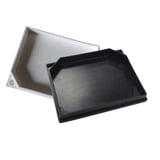 Super Gutter End Cap 5" Black - Walmart.com