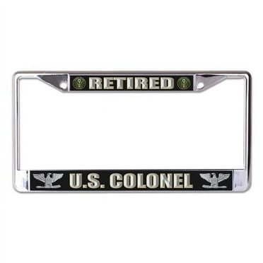 U.S. Army 82nd Airborne Chrome License Plate Frame - Walmart.com