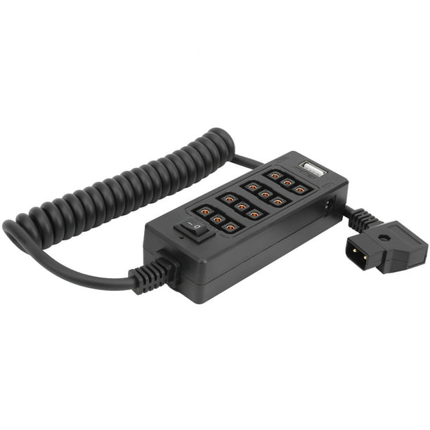 FLAMEEN D‑TAP Male Port To 4 D‑TAP And 2 DC Female Port Power Cable ...