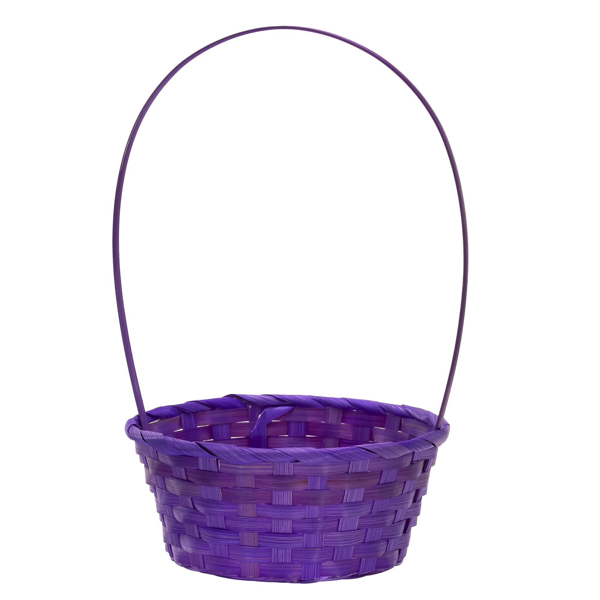 Click here for Way To Celebrate! Small Bamboo Easter Basket  Purp... prices