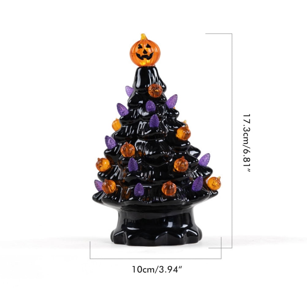 Click here for Dewin Tabletop Halloween Decoration lighted Cerami... prices