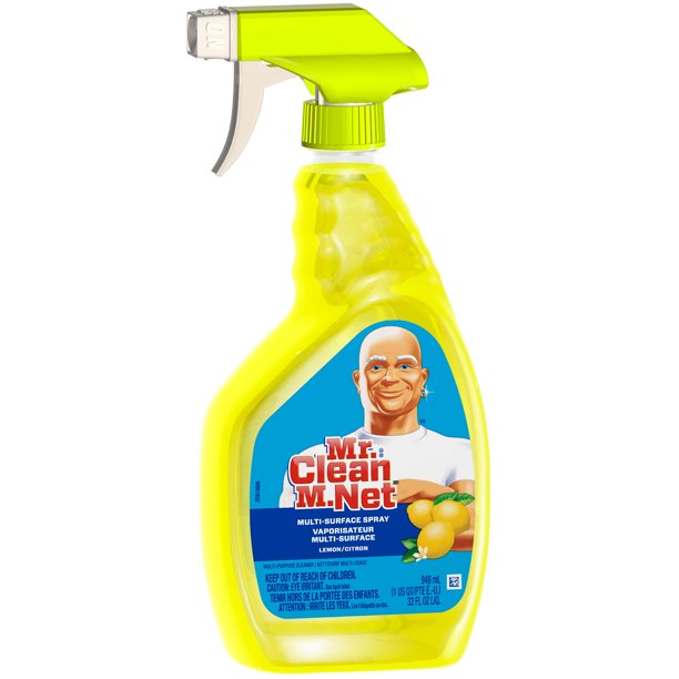 Mr. Clean Lemon Scent Multi-Surface 32 Fl oz Spray Bottle - Walmart.com