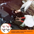 GJX 2026 New 15A Insulated Alligator Clips Crocodile Electrical Test ...