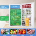 BANGSON Mini Fridge with Freezer, 3.2Cu.Ft, Single Door Small ...