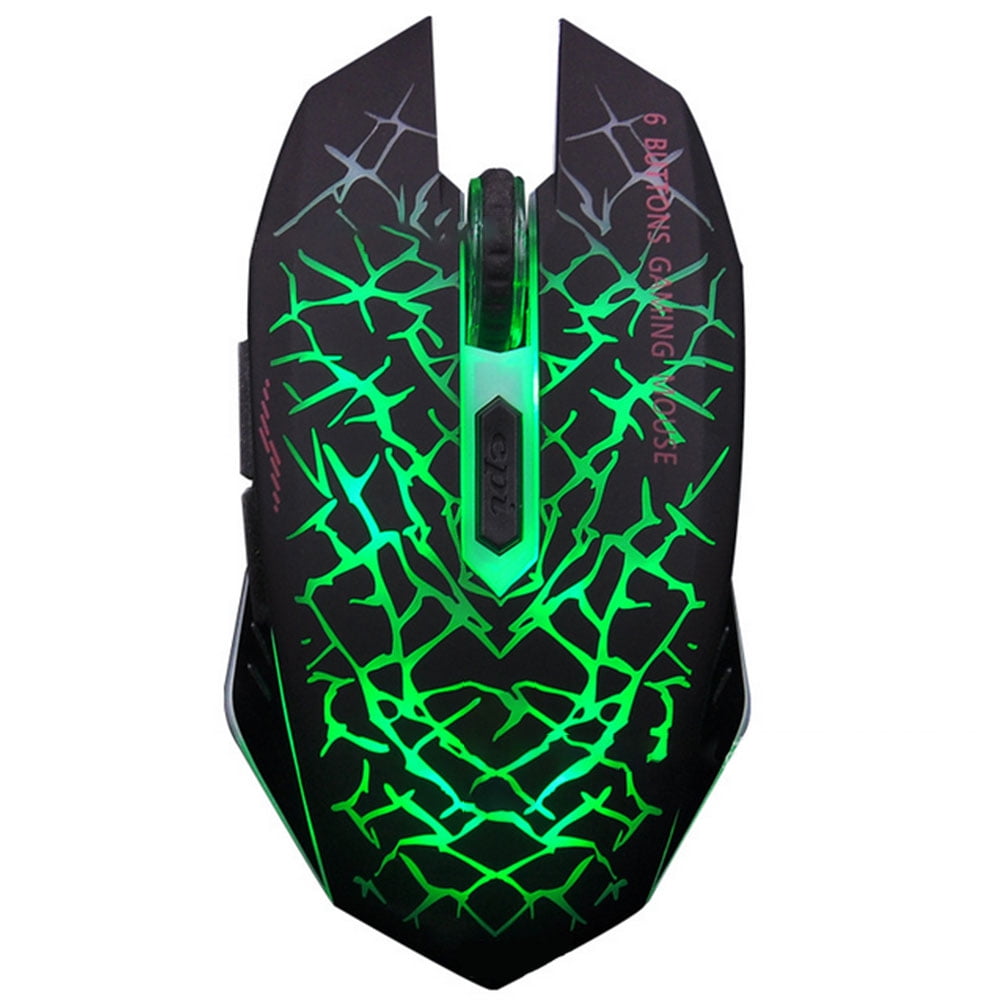 Gohope Wireless Gaming Mouse Rechargeable Wireless Noiseless Mouse with ...