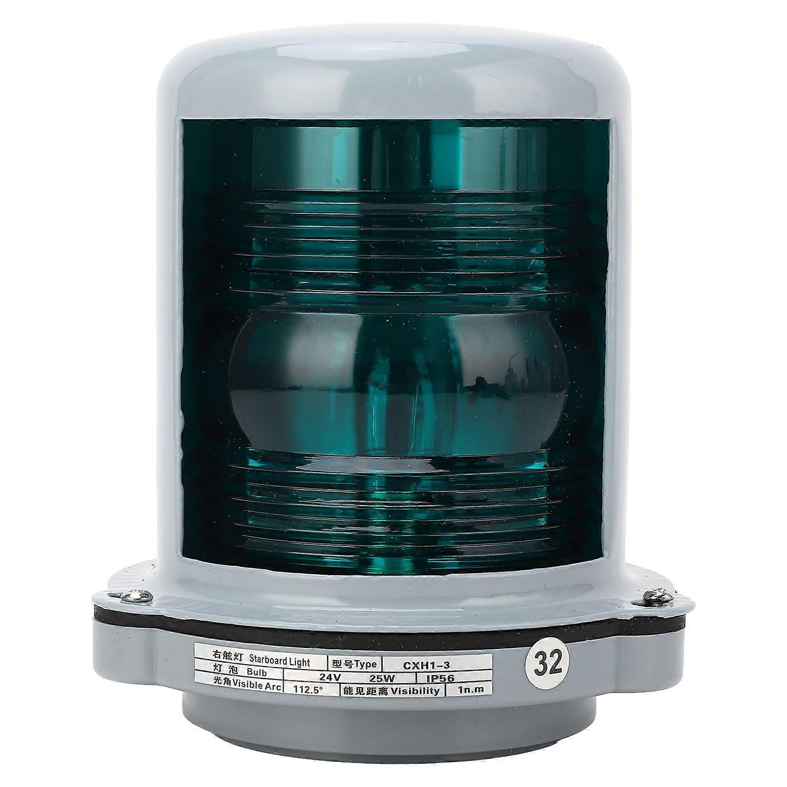 Starboard Navigation Light Green LED Anchor Navigation Lamp Signal Mast ...