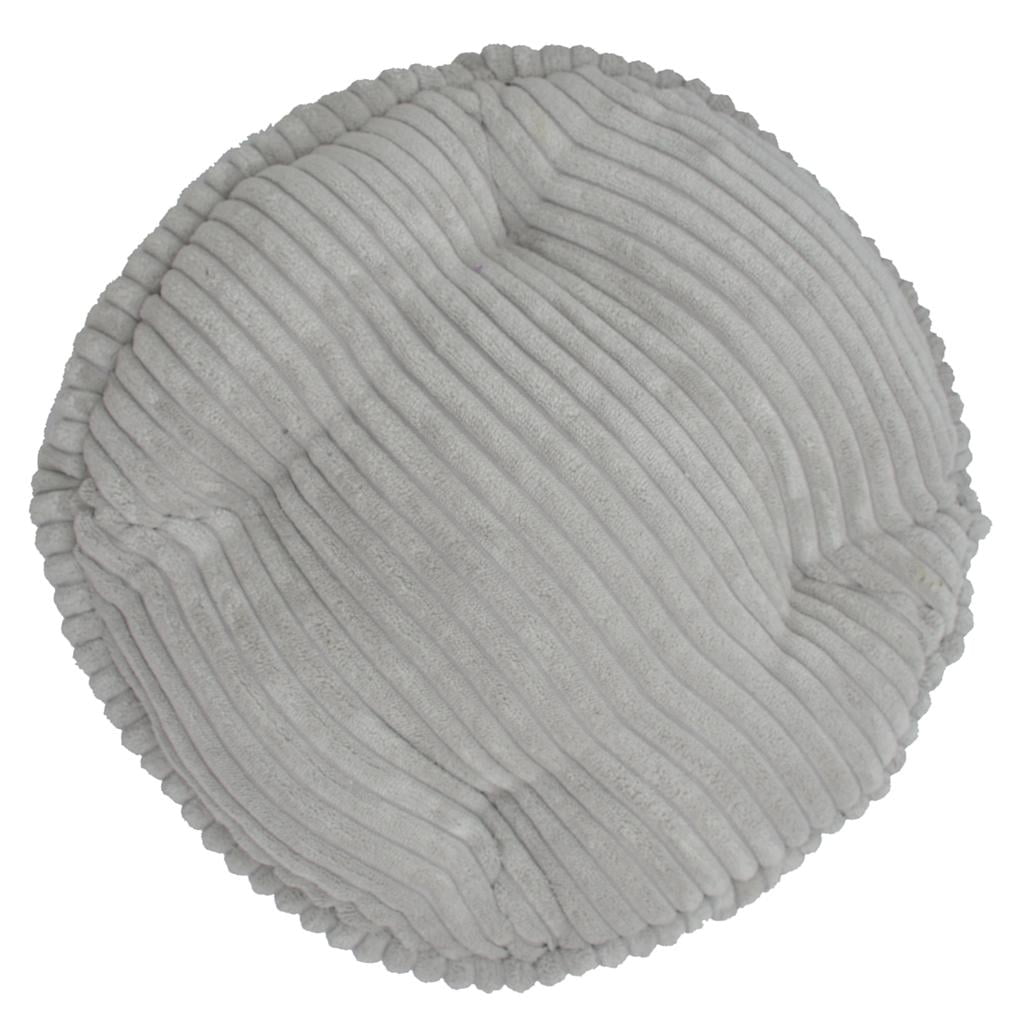 Warm Padded Round Bar Stool Cover Cushion, Corduroy Fabric And Thick ...