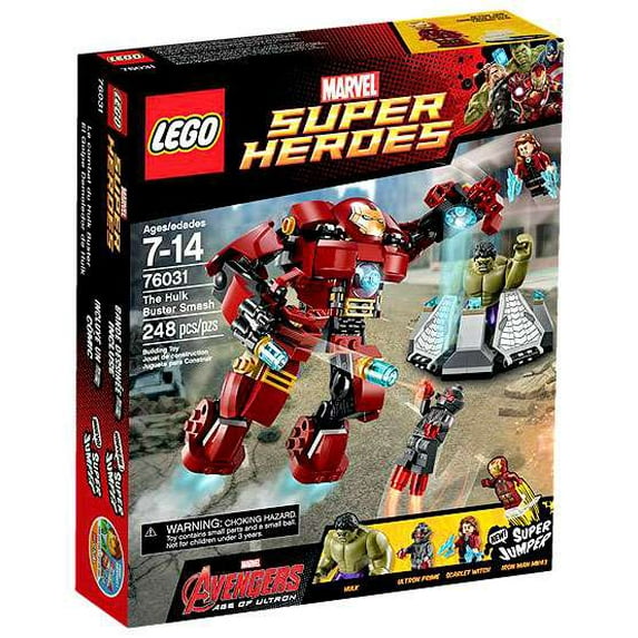 Pre-Owned Marvel Avengers Age of Ultron The Hulk Buster Smash Set LEGO ...