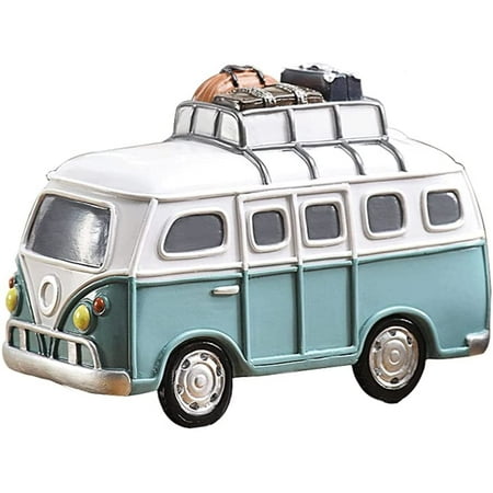 s Vintage Car Piggy Bank Resin Coin Banks Must Break to Open Retro ...