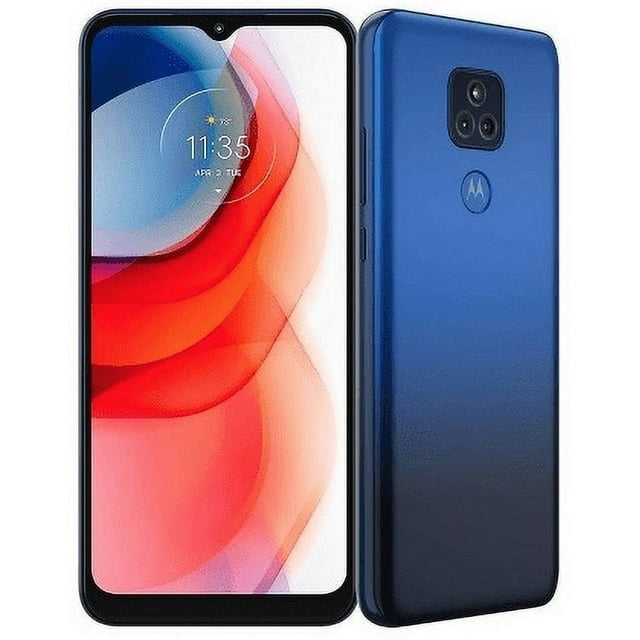 Open Box Motorola Moto G Play (2021) XT2093-4- 32 GB - Misty Blue ...