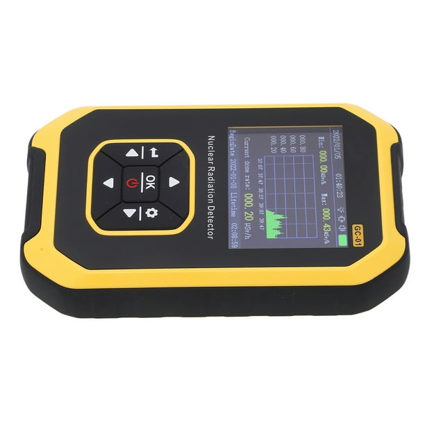 Active Dosimeter, LCD Display Geiger Counter ABS Housing Portable X Ray ...