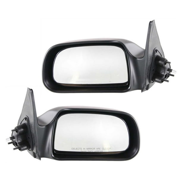 Mirror Compatible With 2001-2004 Toyota Tacoma SET of 2 Left Driver and ...