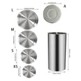 Rotating Lid Trash Can For Recessed Installation Kitchen Bathroom ...
