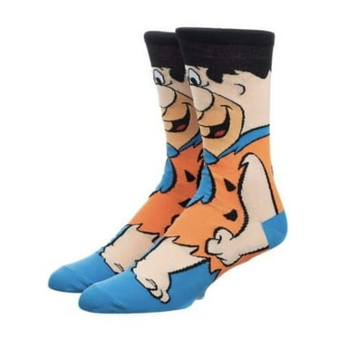 Cartoon Socks, Womens & Mens Fun Novelty Crew Character 360 Degree ...