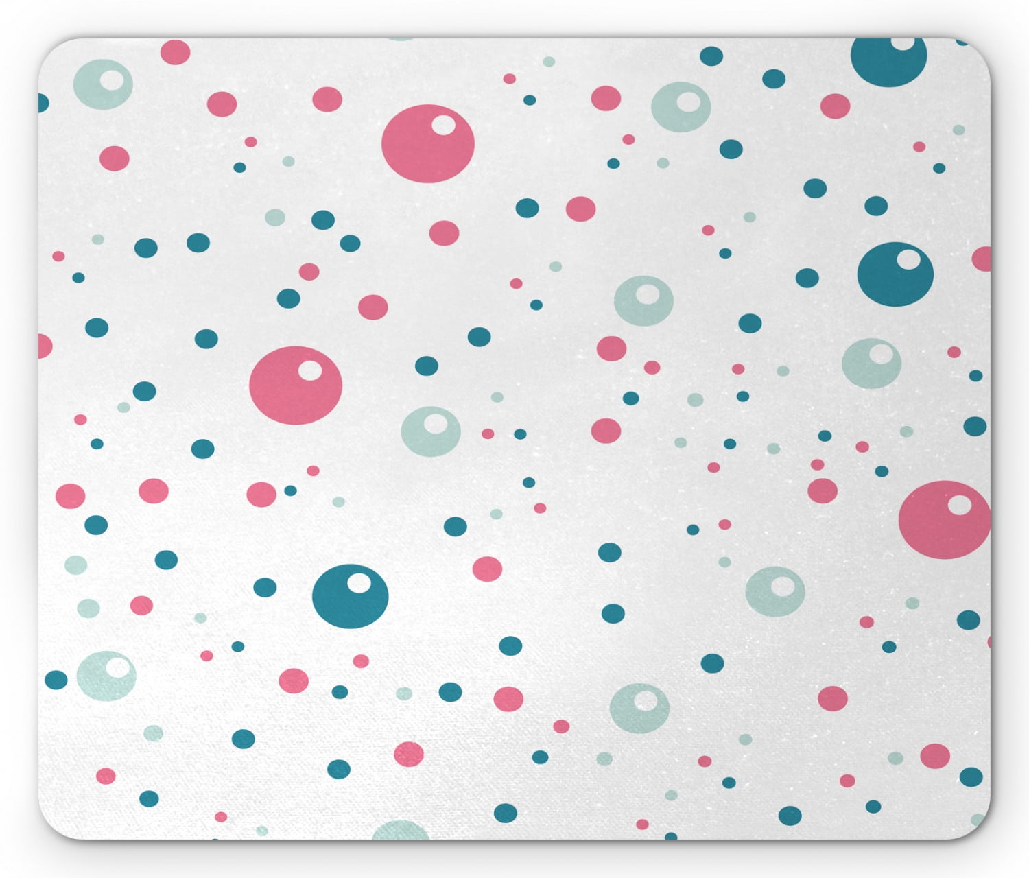 Abstract Mouse Pad, Bubble Like Big and Little Polka Dots in Pastel ...