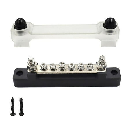 Car Terminal Block Negative Bus Bar 12v Power Distribution Block M8 ...